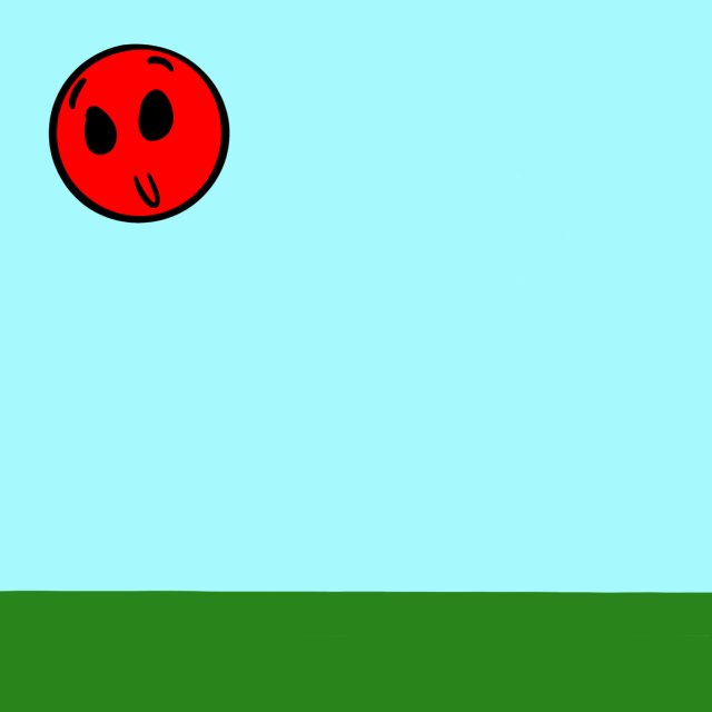 red ball 🔴 - ibisPaint