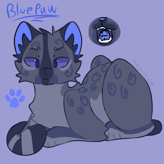 Bluepaw! - ibisPaint