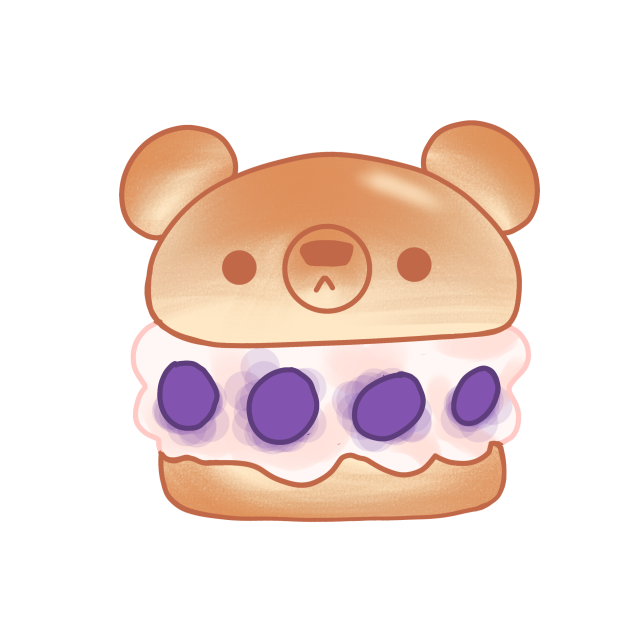 Bear bread - ibisPaint
