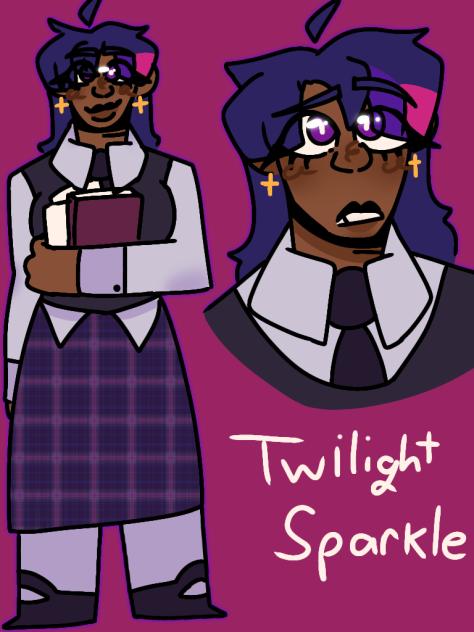 Human Twilight Sparkle - ibisPaint