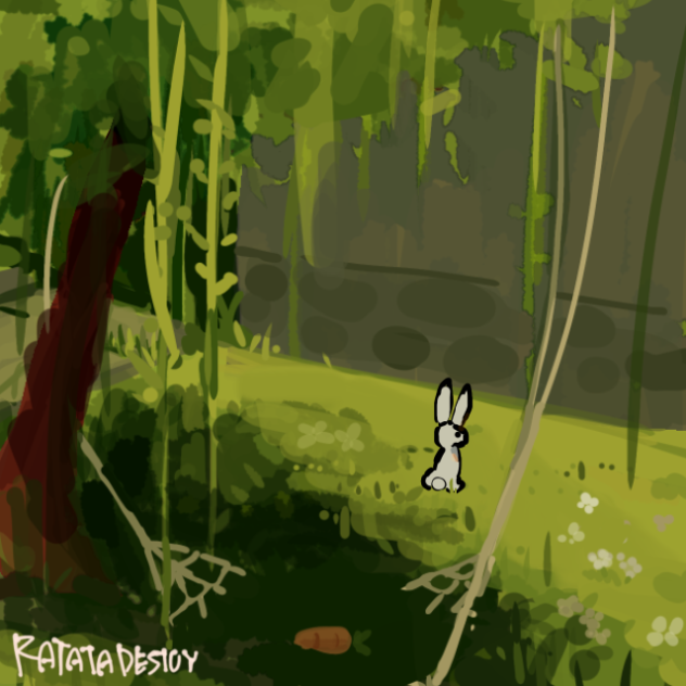 Rabit gets captured - ibisPaint