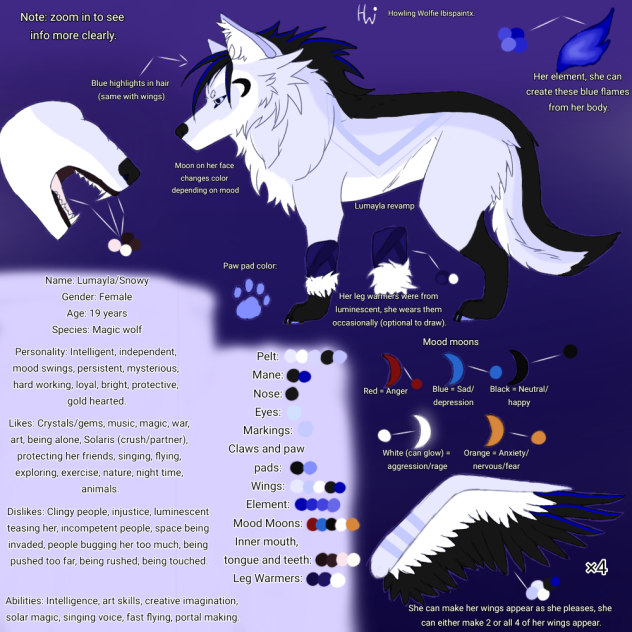 Lumayla Reference Sheet - ibisPaint