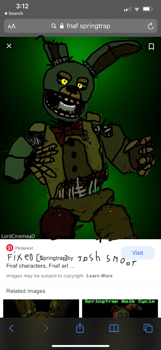 Fixed springtrap - ibisPaint