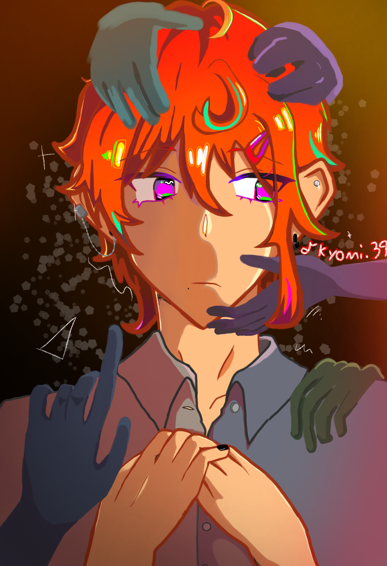 collab w my brother and his friend - ibisPaint