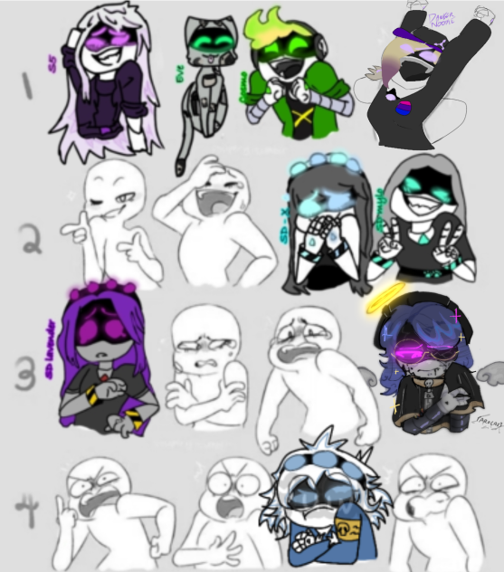 Murder drones collab - ibisPaint