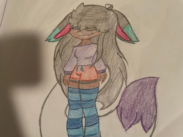 Paper drawing of Olivia - ibisPaint