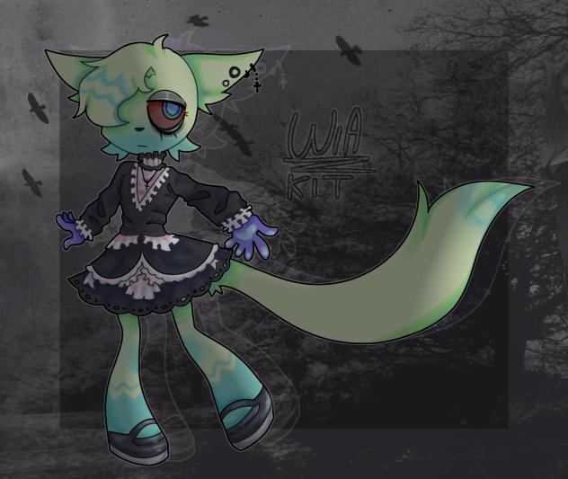 GOTH FURRY WWHH!!!1!1!1!1!1!1 - ibisPaint