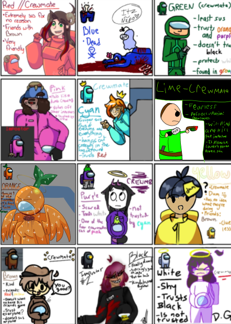 Among Us collab - ibisPaint