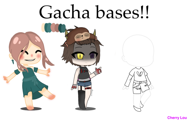 Gacha bases re-upload - ibisPaint