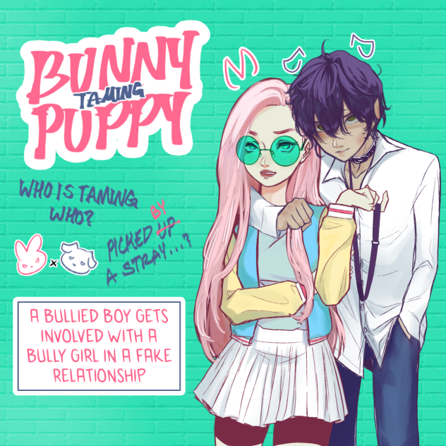 Bunny Taming Puppy - ibisPaint