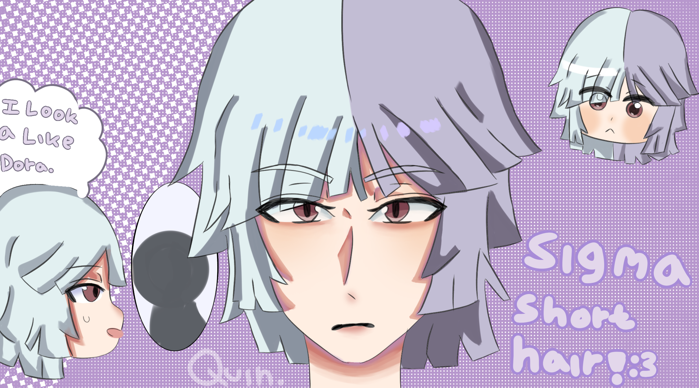 sigma short hair ver! - ibisPaint