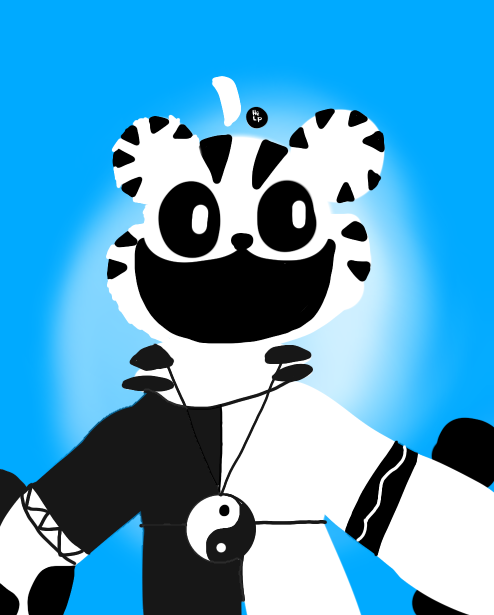 White tiger gith - ibisPaint