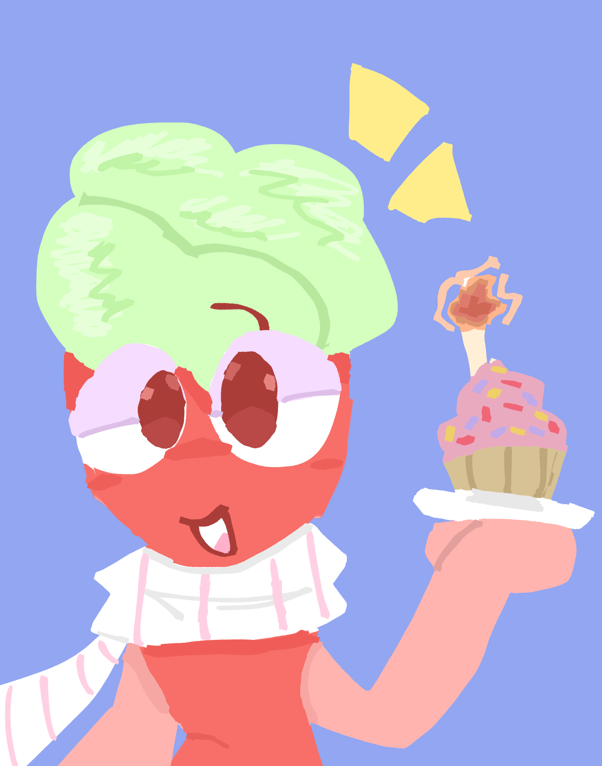 Sprout pfp question mark - ibisPaint