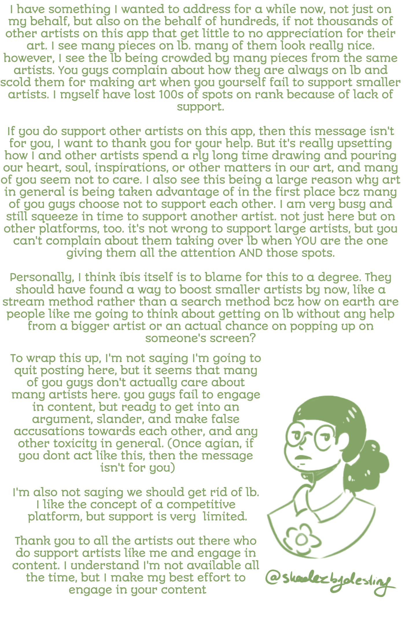 A message - ibisPaint