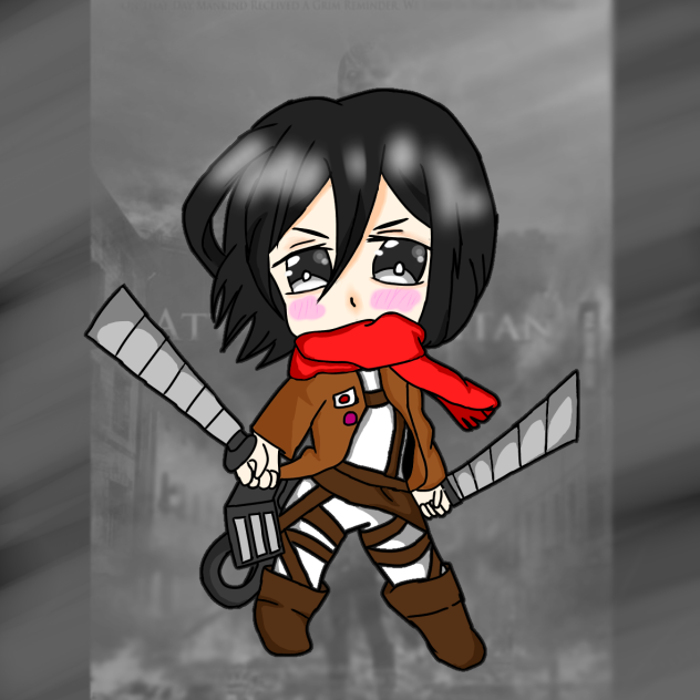 Mikasa Ackerman - ibisPaint