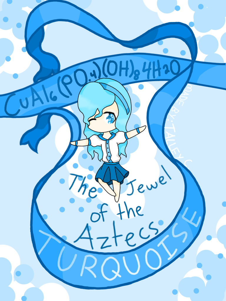 Turquoise, The jewel of the Aztecs - ibisPaint