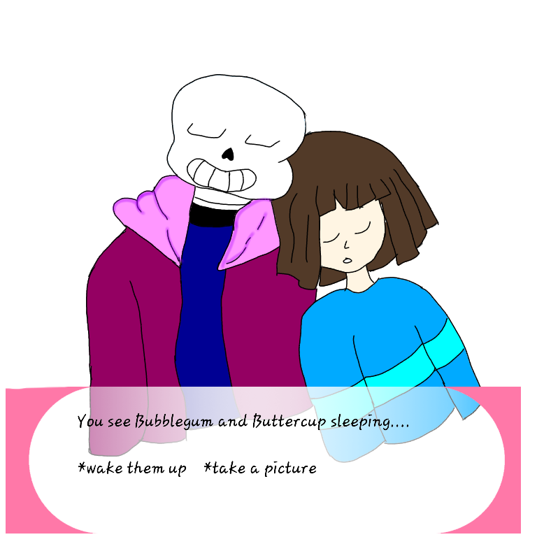 MidnightTale Sans x MidnightTale Chara - ibisPaint