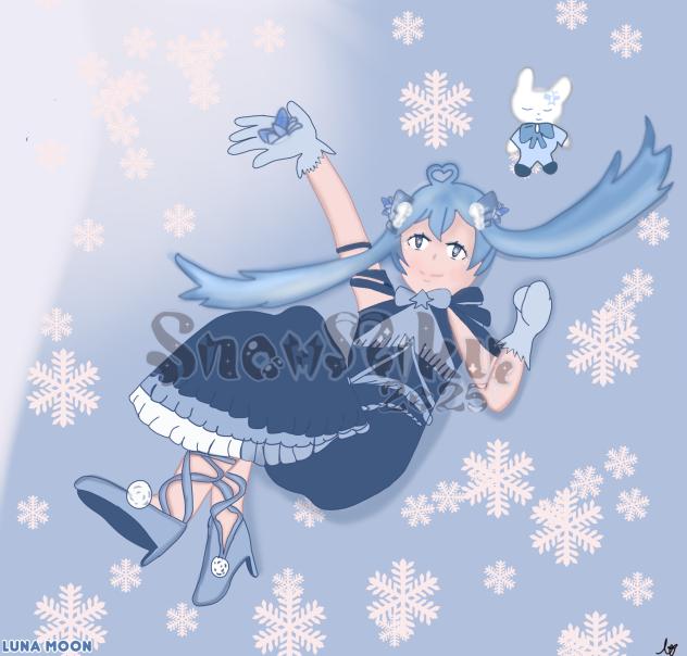 Snow Miku - ibisPaint