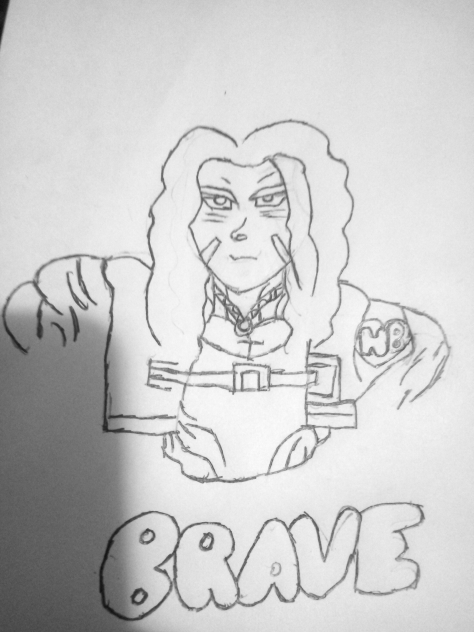 Brave drawing - ibisPaint