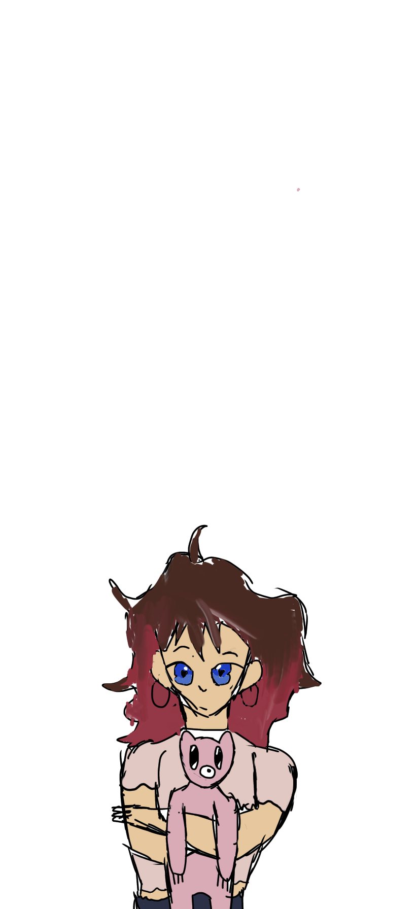 Girl from Tik Tok challenge - ibisPaint