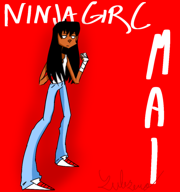 Ninja girl Mai (PCFS) - ibisPaint