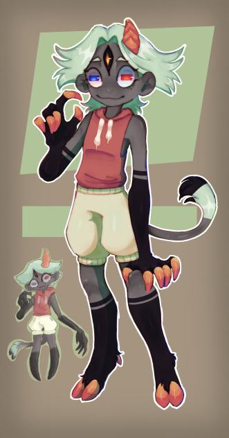 redraw of old oc - ibisPaint