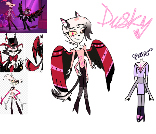 Dusky Hazbin OC - ibisPaint
