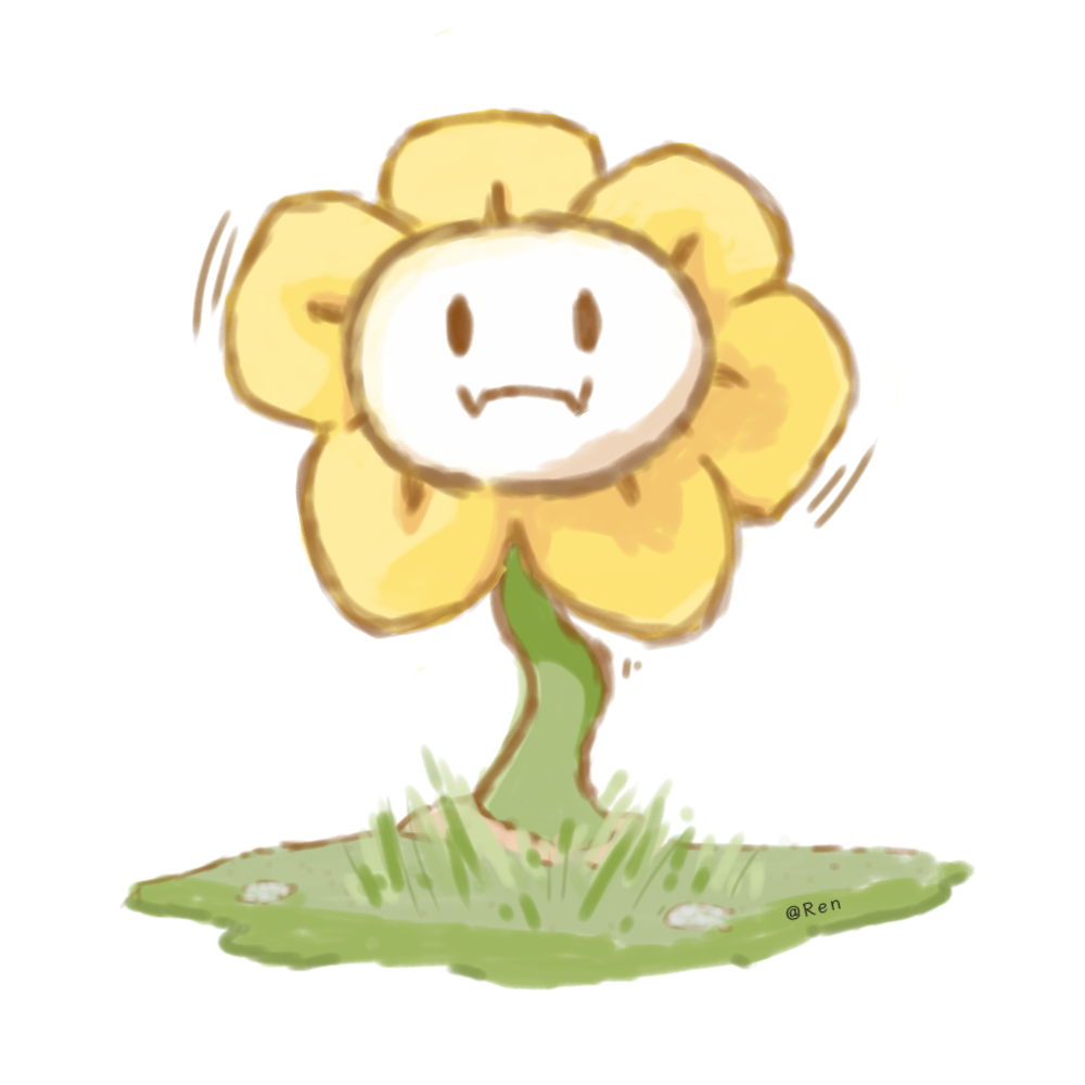 Flowey - ibisPaint