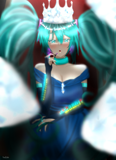 Fanart Miku - ibisPaint