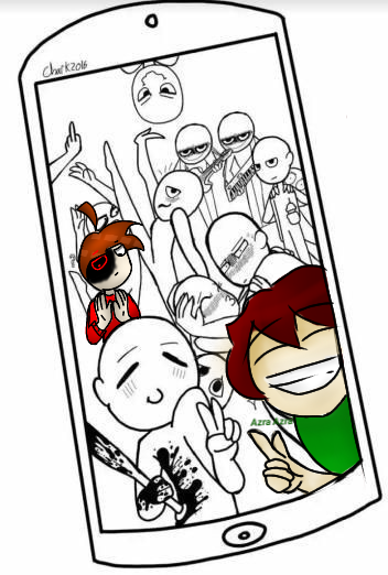 Phone Collab - ibisPaint