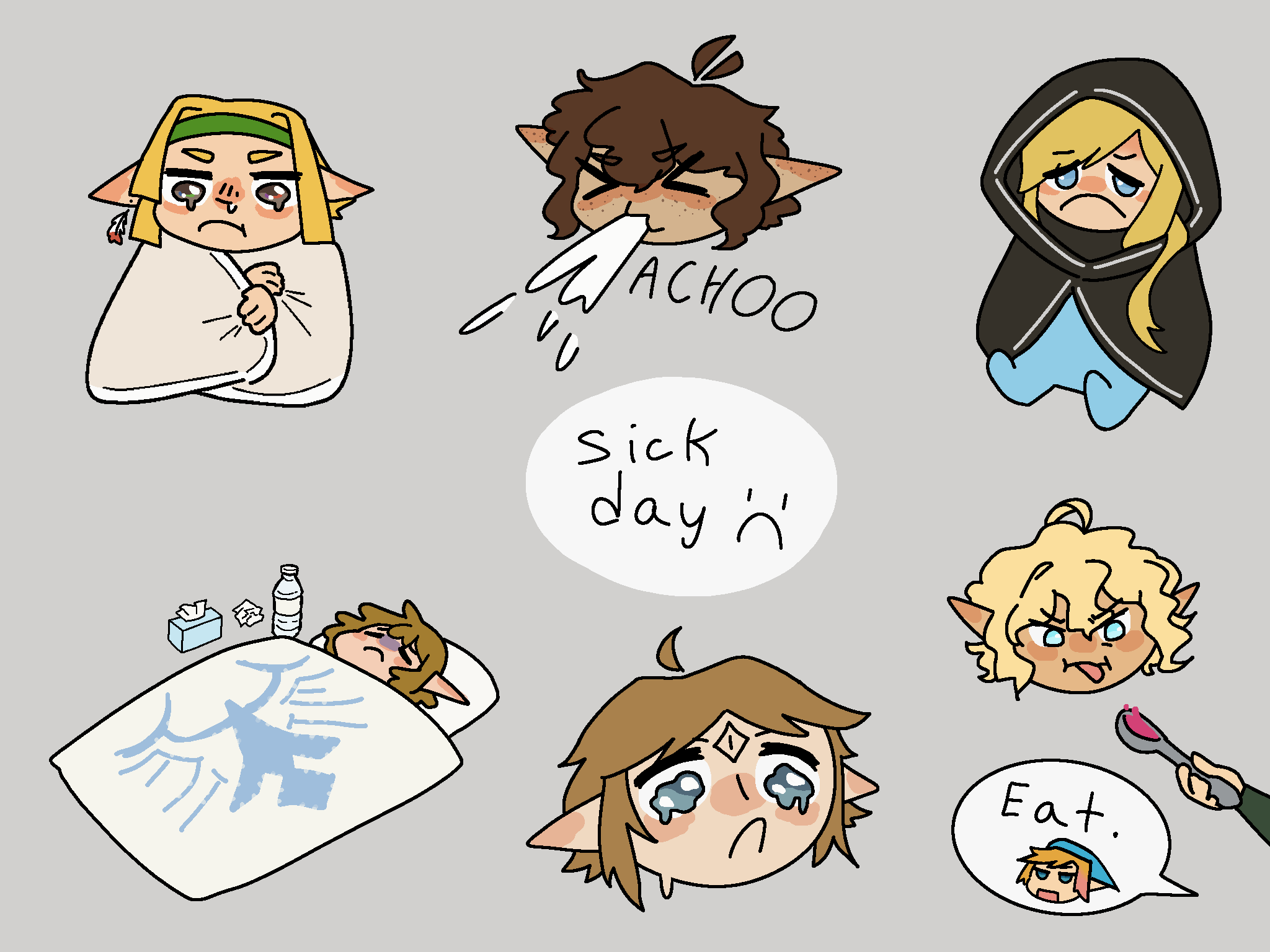 sick day - ibisPaint