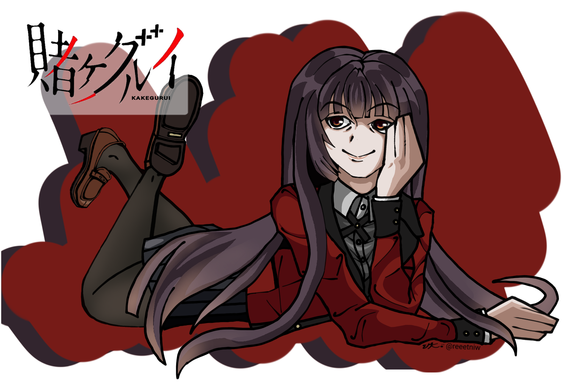 Jabami Yumeko (Kakegurui) fanart - ibisPaint