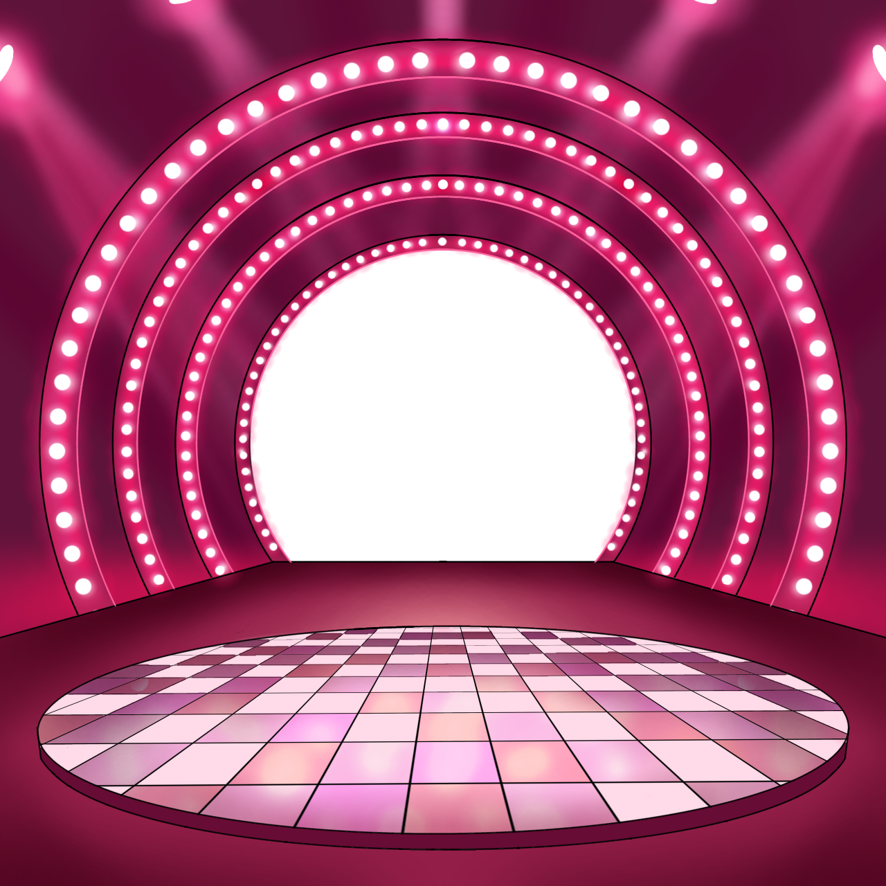 concert stage - ibisPaint