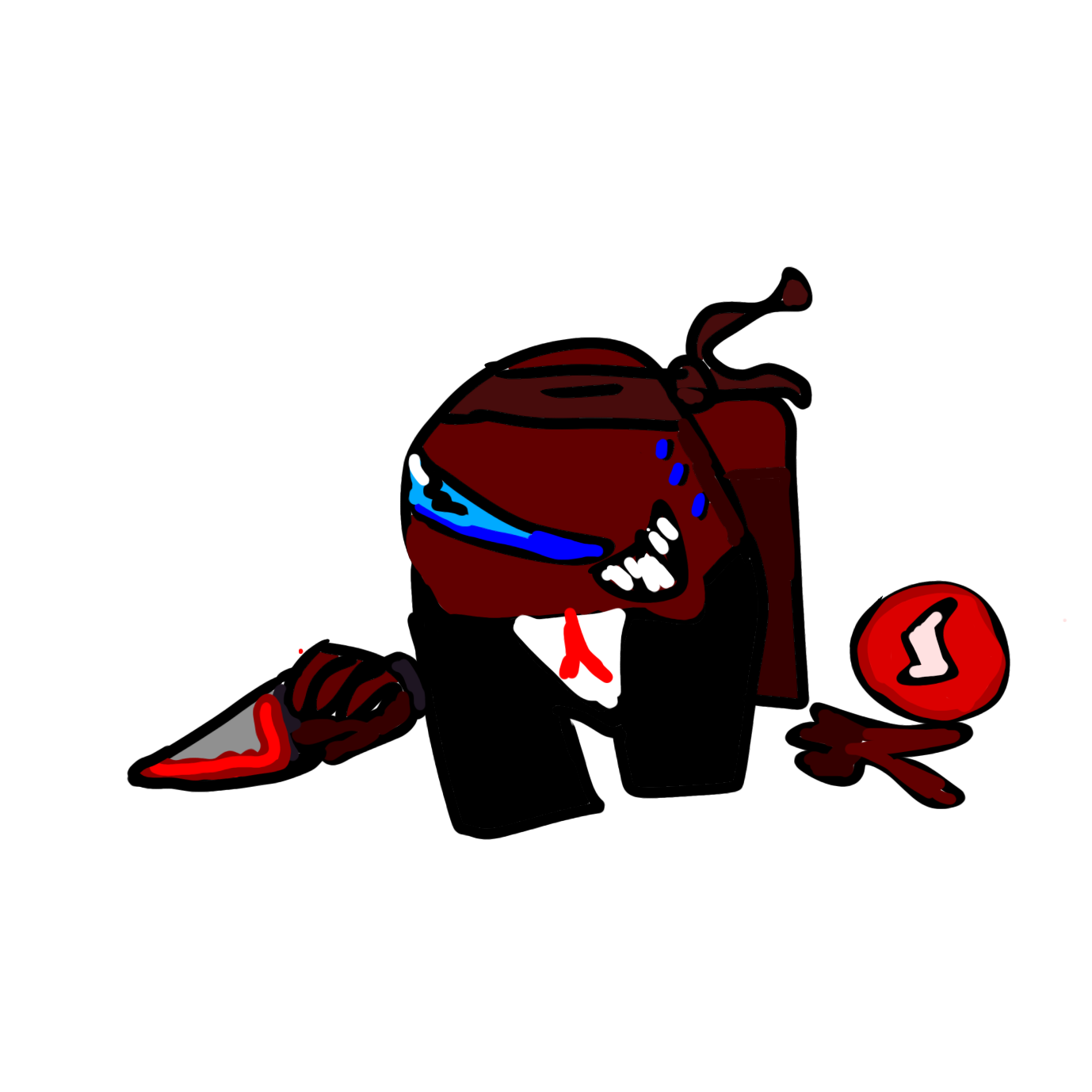 Maroon spy impostor - ibisPaint