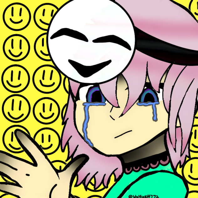 happy mask - ibisPaint