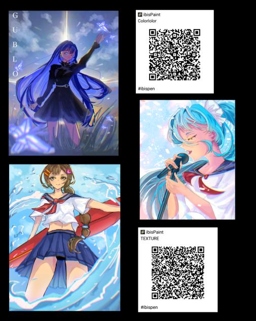 OP BRUSHES I USE - ibisPaint