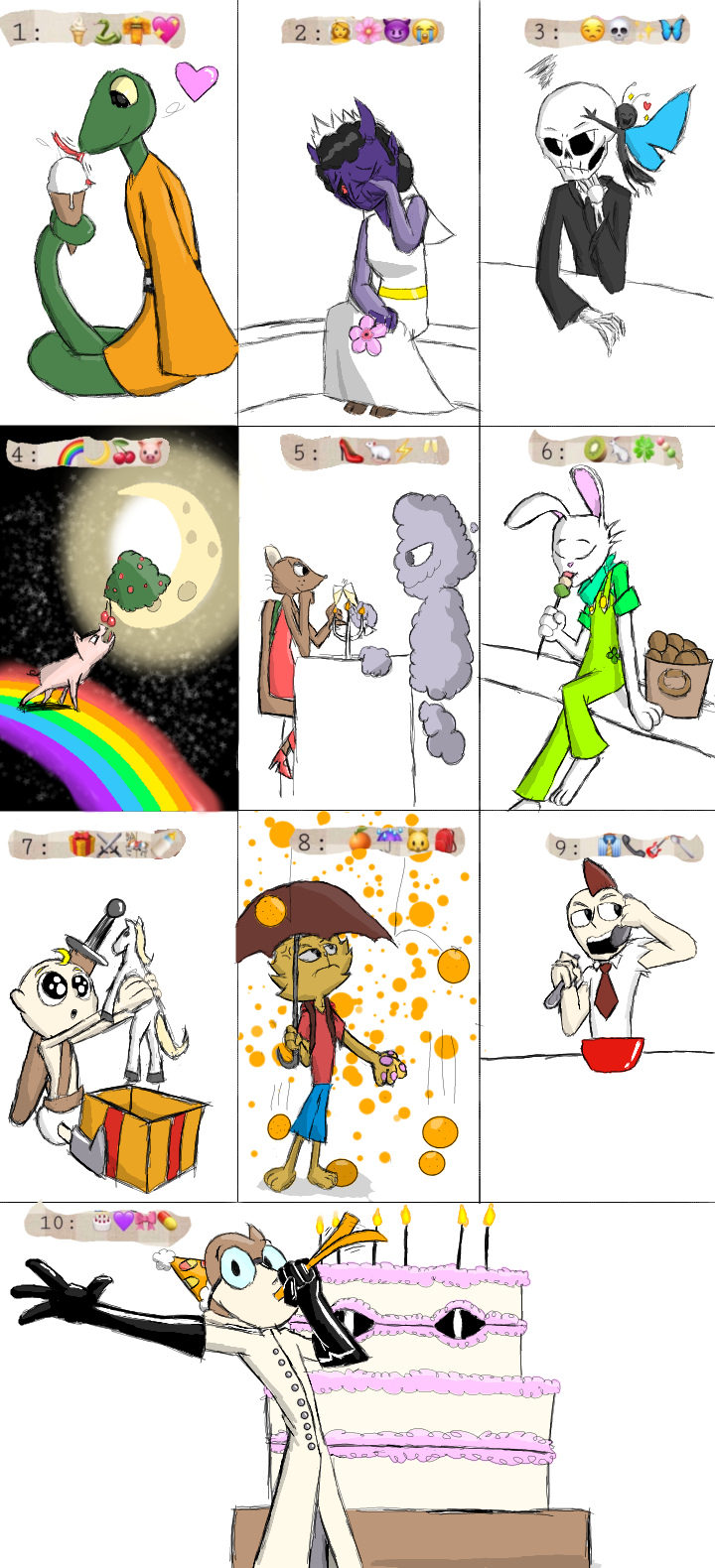 Hard Emogi Challenge - ibisPaint