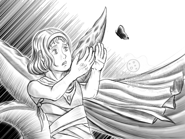 Broken wing propeller - ibisPaint