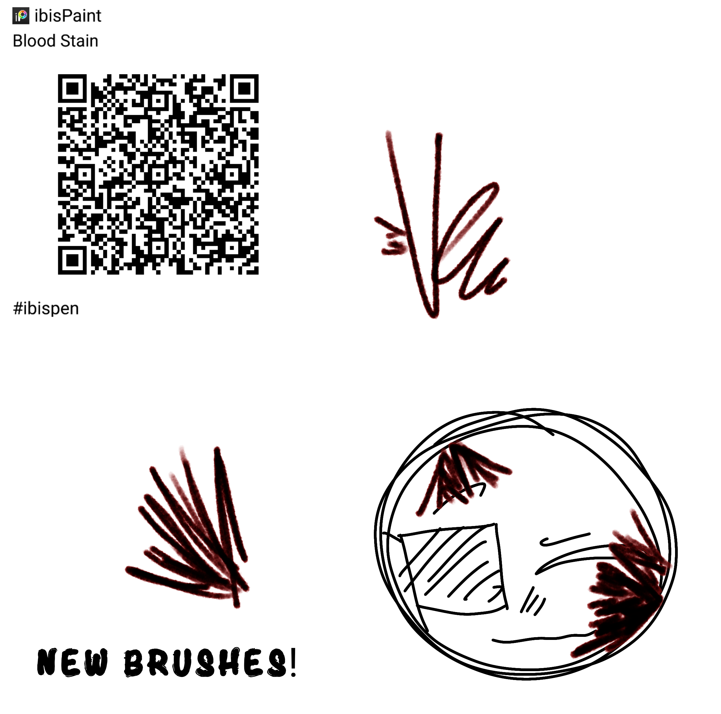 Blood stain - ibisPaint