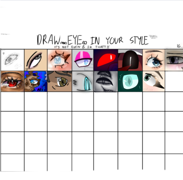 Eye style colab! - ibisPaint