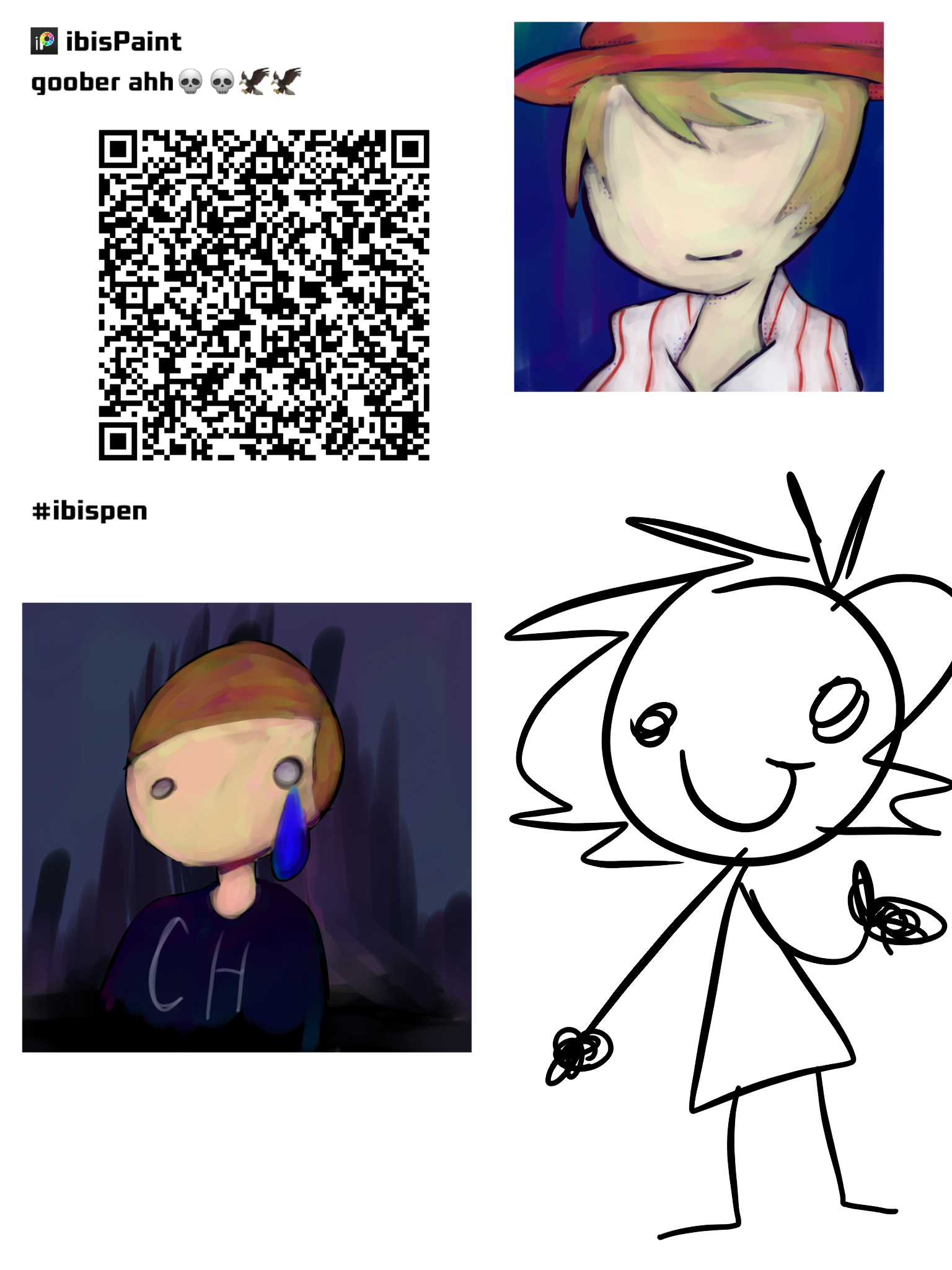 Goober Ahh watercolor pen - ibisPaint