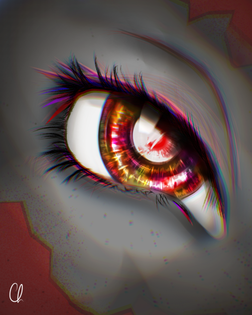 Experiment • Bloody Eye 🩸 - ibisPaint