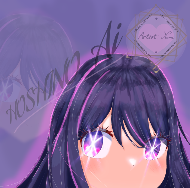 HOSHINO Ai’s gaze - ibisPaint