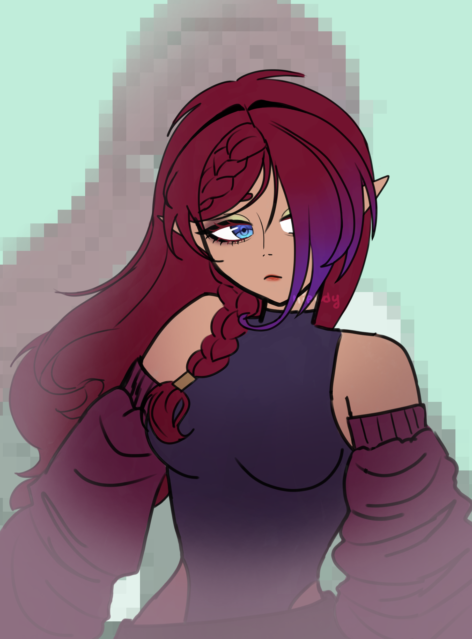 chaska genshin impact - ibisPaint