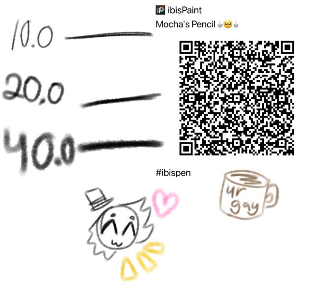 Pencil Brush Qr!! - ibisPaint