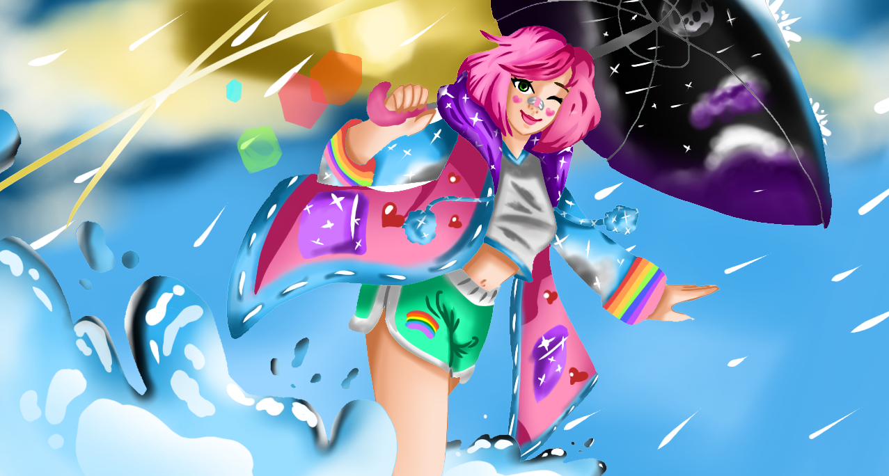 Rainy day - ibisPaint