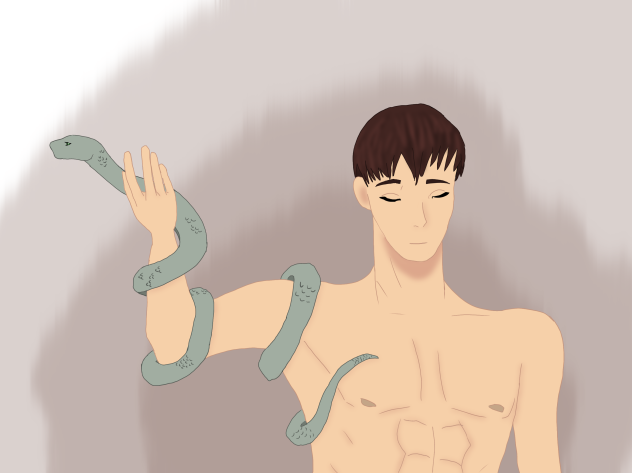Snake man - ibisPaint