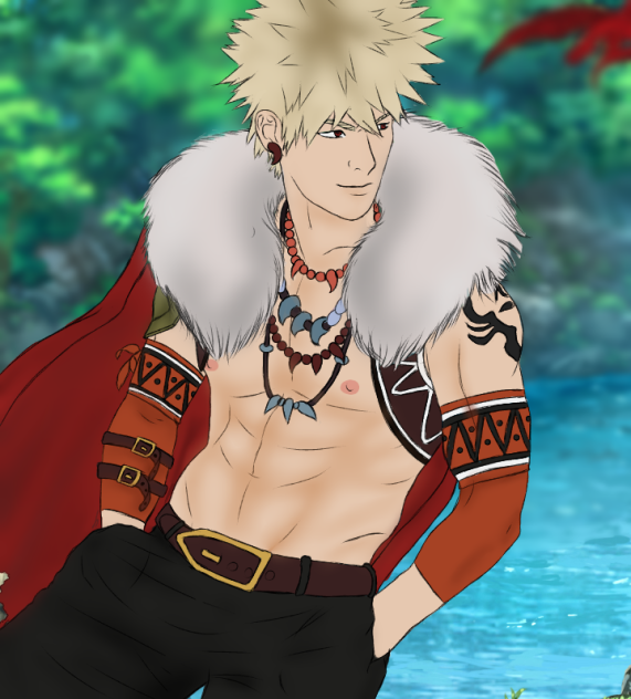 fantasy Bakugou - ibisPaint