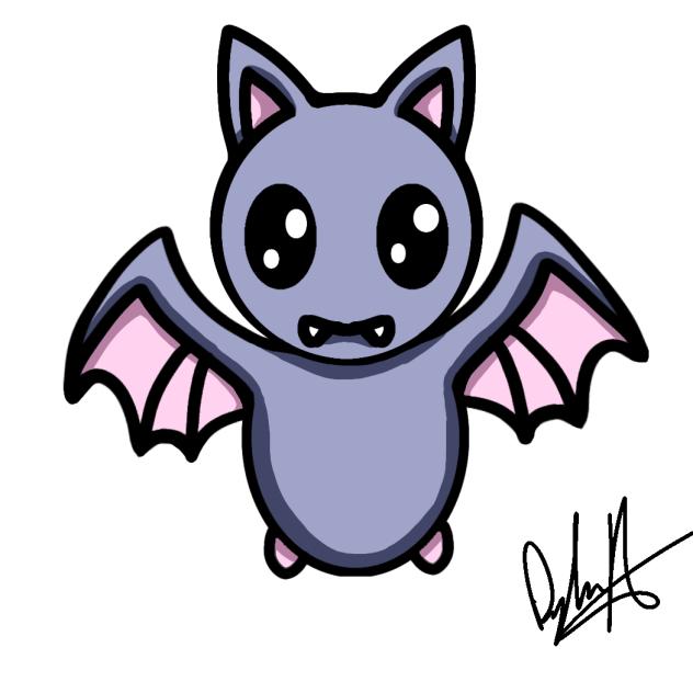 Cute Bat Design - ibisPaint