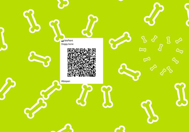 Doggy bone brush! - ibisPaint